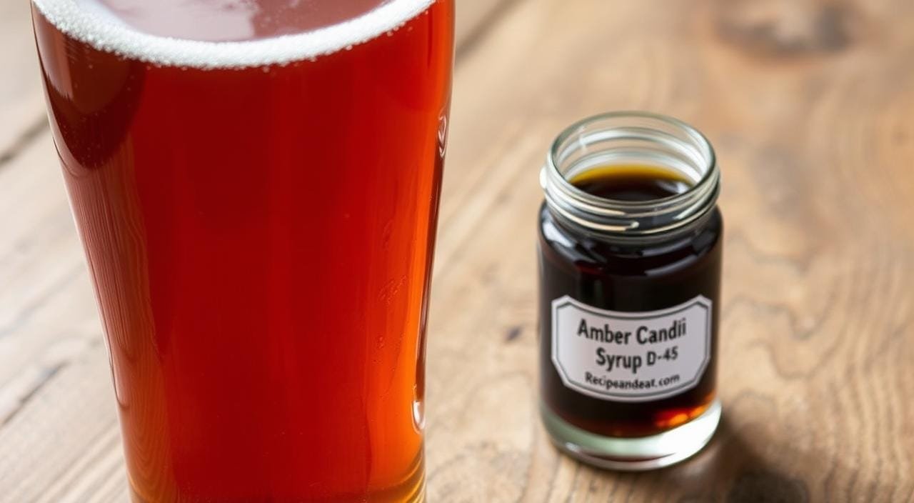 Amber Ale Recipe: Brew With Candi Syrup D-45